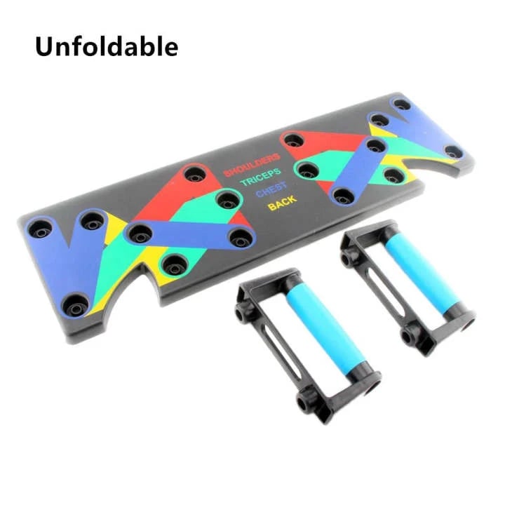 Multifunctional Folding Push-up Fitness Board Sports Abdominal Device ...