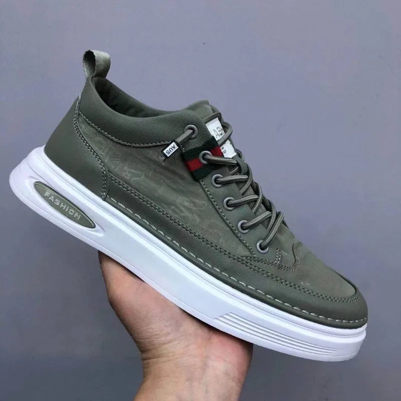 Men's new stylish classic platform canvas shoes - buy two and get free ...