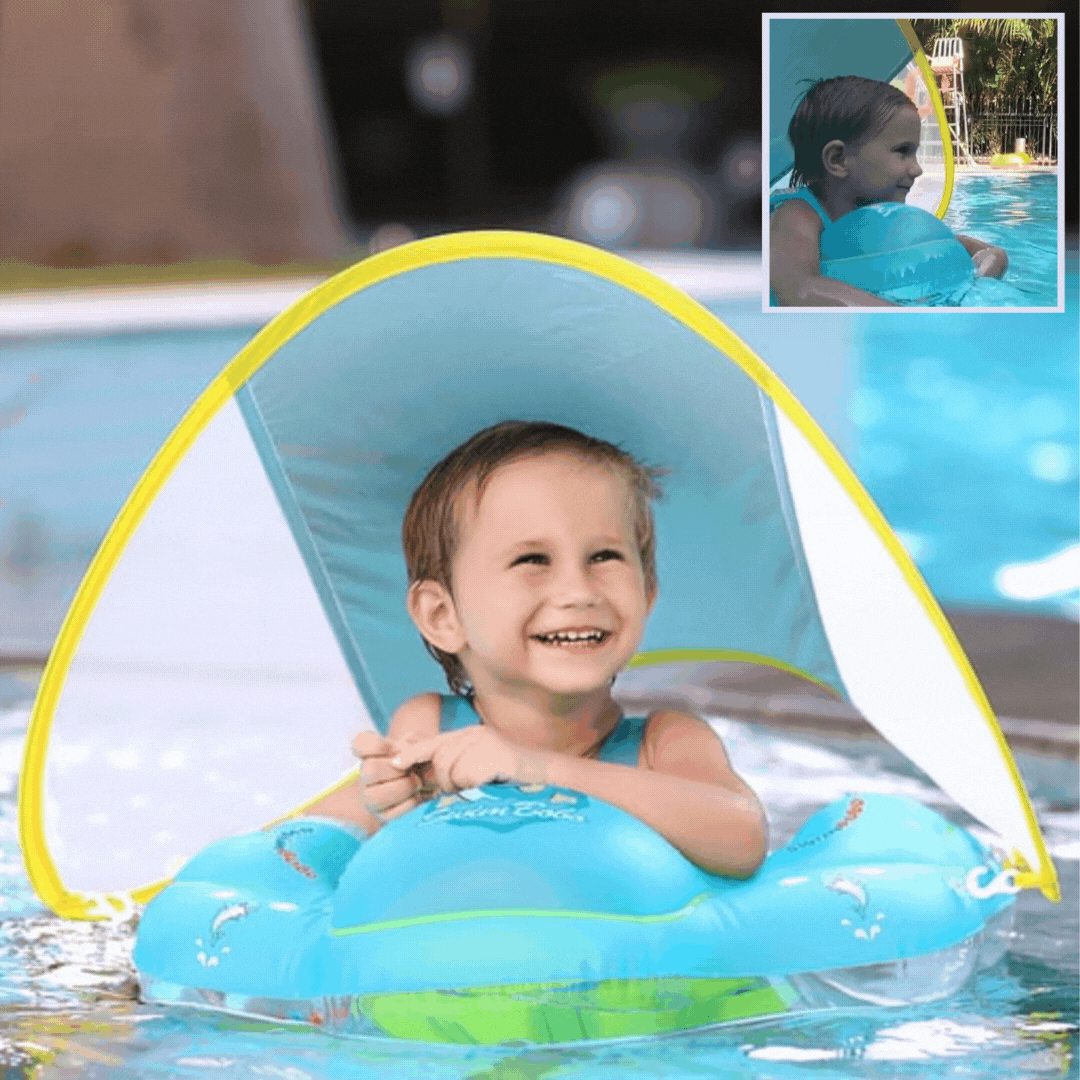 Baby Pool Floaty with Roof – mickcorbin