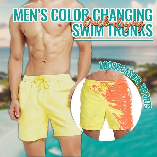 Men's Color Changing Swim Trunks🏊‍♂⏰BUY 2 FREE SHIPPING – mickcorbin