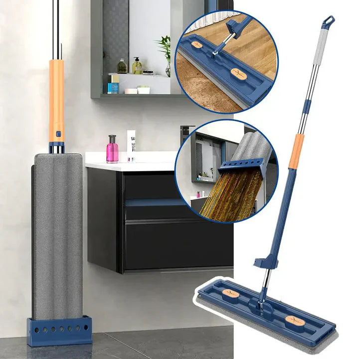 Flat Cleaning Mop (4 free rags) – mickcorbin