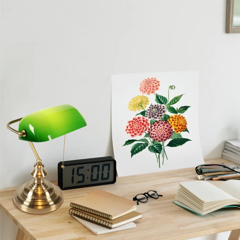 Vintage Banker Desk Lamp – mickcorbin